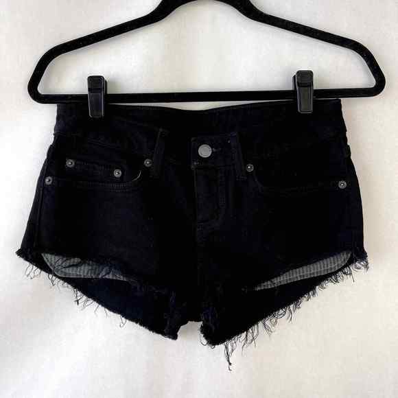 Carmar | Shorts | Carmar Black Cut Of Jean Shorts Womens Size 26 Sample ...